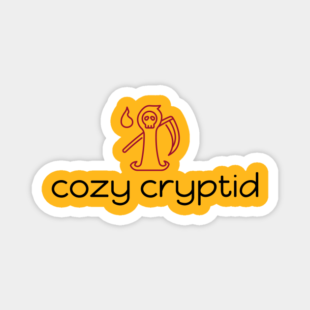 Cozy Cryptid Logo - Podcast - Magnet | TeePublic