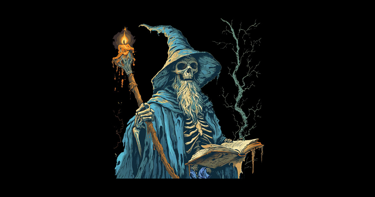 dead wizard - Dead - Sticker | TeePublic