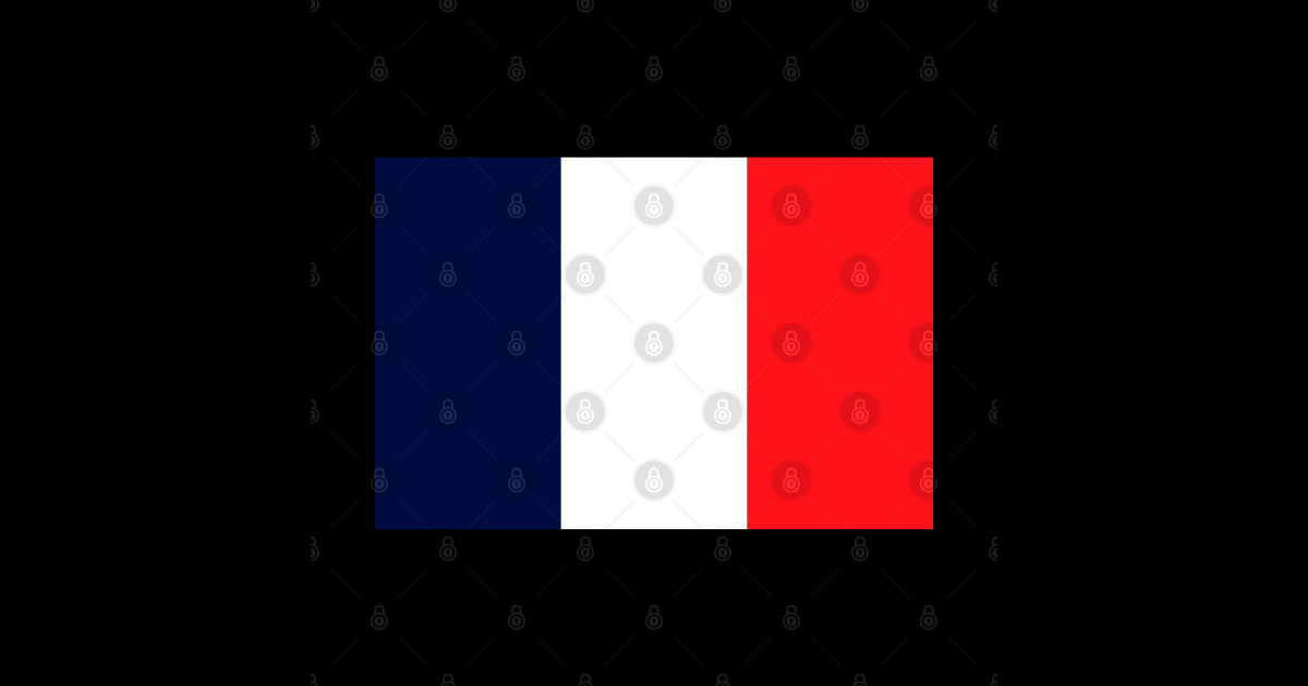 New Color of the French Flag - France Flag - Sticker | TeePublic