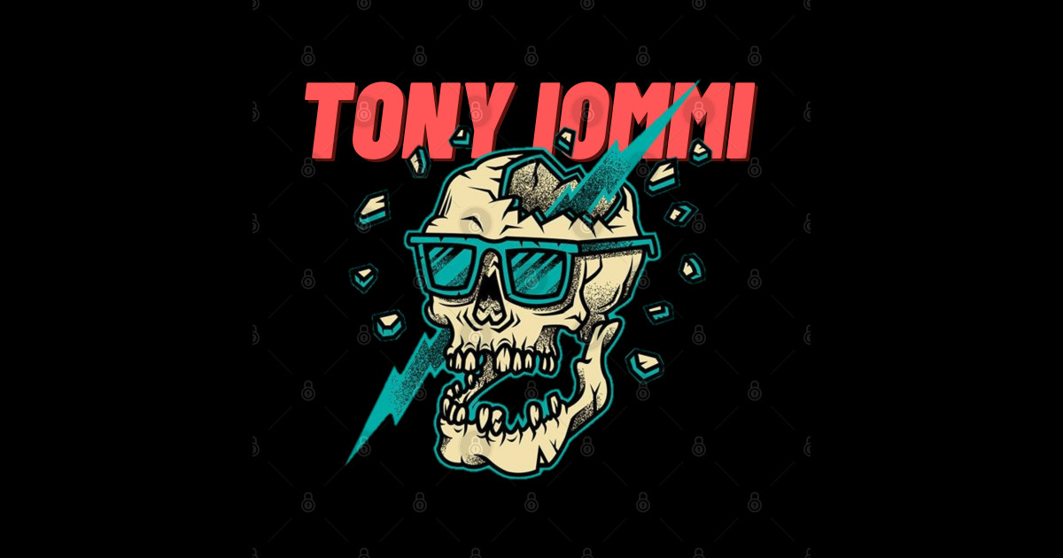 tony iommi - Tony Iommi - Sticker | TeePublic