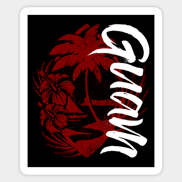 GUAM Island - Guam - Sticker | TeePublic