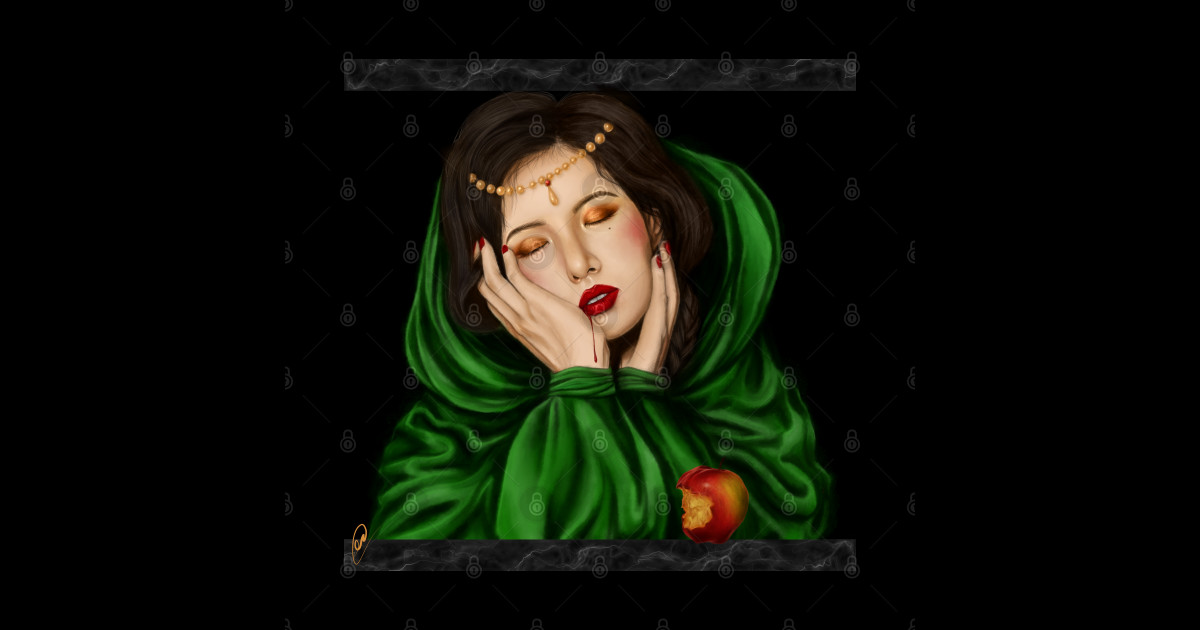 Kim Hyuna - Schneewittchen painting - Hyuna - Posters and Art Prints ...