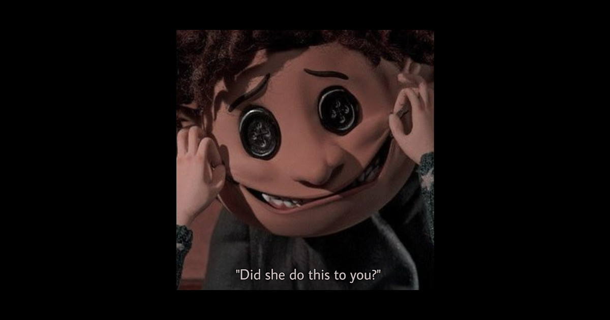 Coraline Wybie Scene - Coraline - Sticker | TeePublic