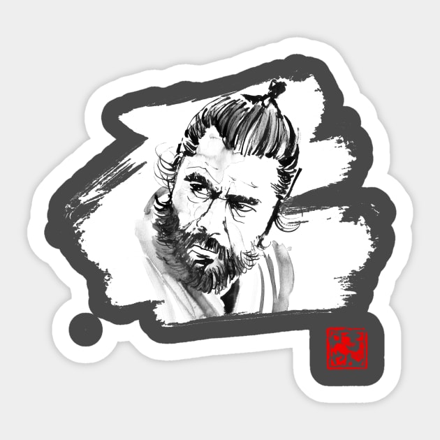 barbarossa in white - Barbarossa - Sticker | TeePublic
