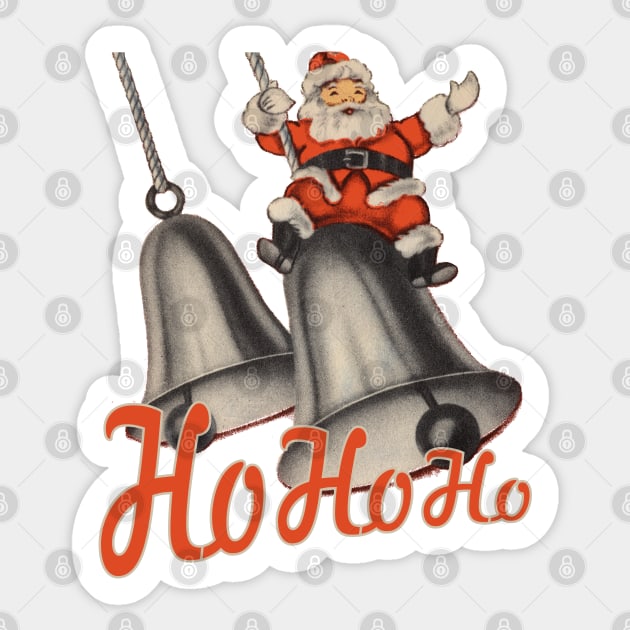 1980s old fashion Jingle Bell Christmas Santa Ho Ho Ho - Santa Claus ...
