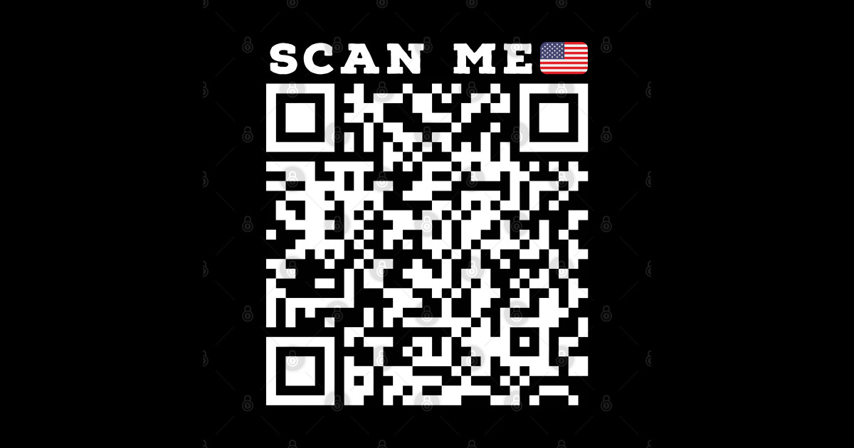 trump-dancing-qr-code - Trump Dancing Qr Code - Sticker | TeePublic