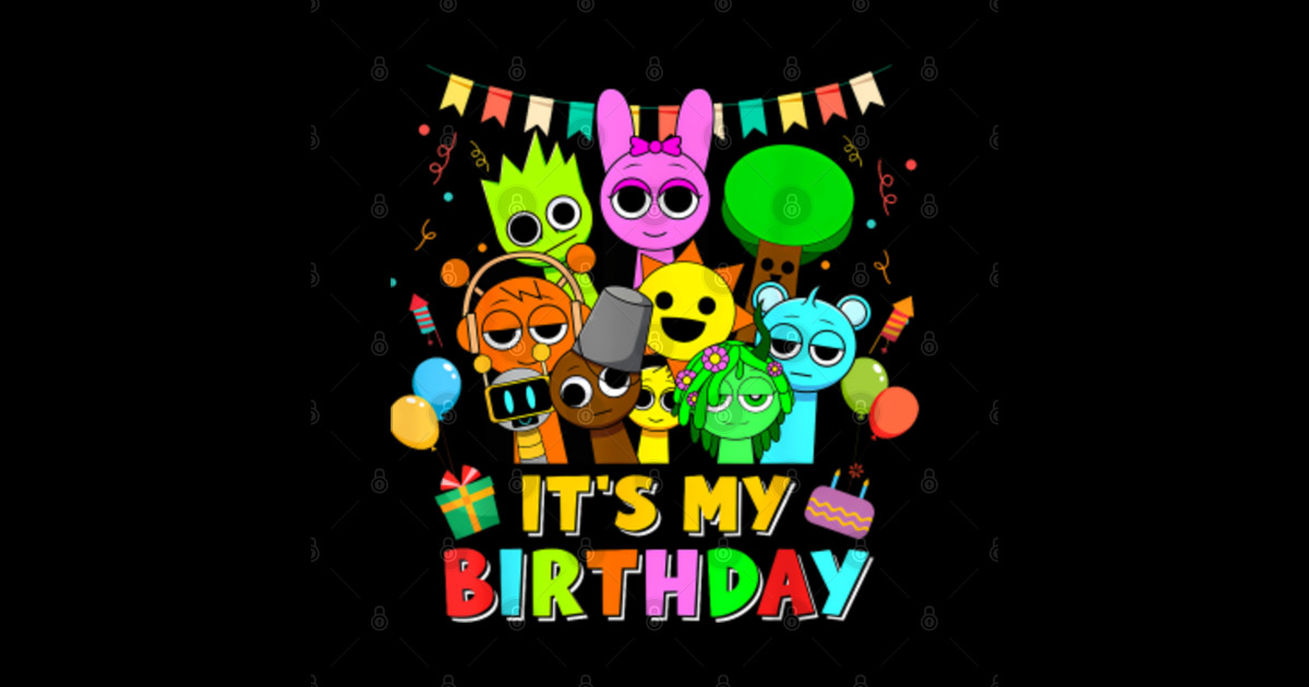 Sprunki Kids Birthday It'S My Birthday Sprunki Birthday - Sprunki ...