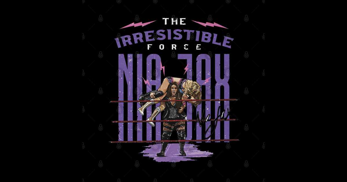 Nia Jax Irresistible Force - Nia Jax - Sticker | TeePublic