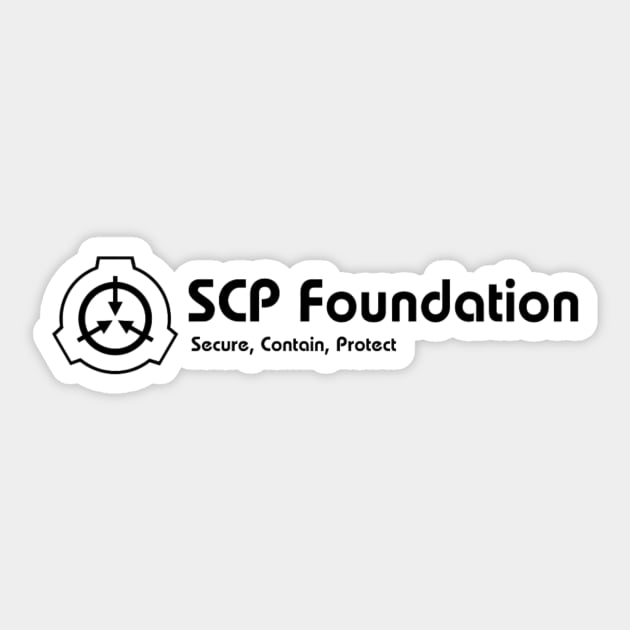 SCP foundation - Scp - Sticker | TeePublic