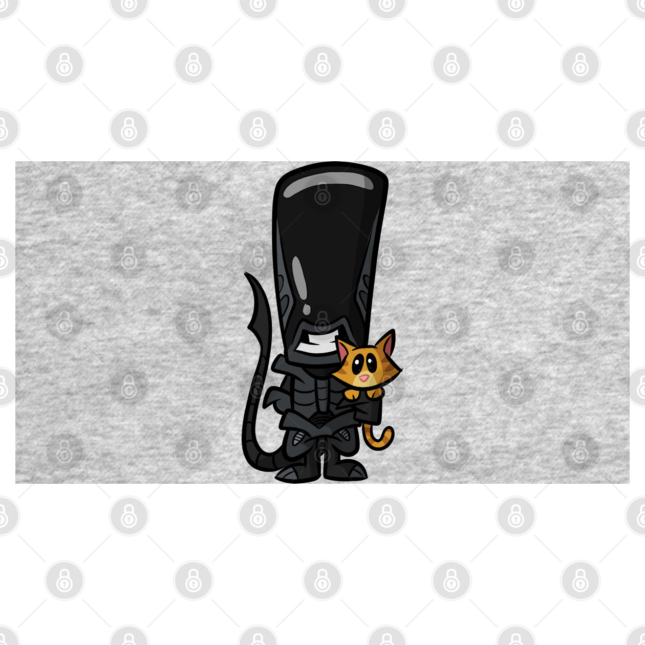 Alien and Cat - Alien - T-Shirt | TeePublic