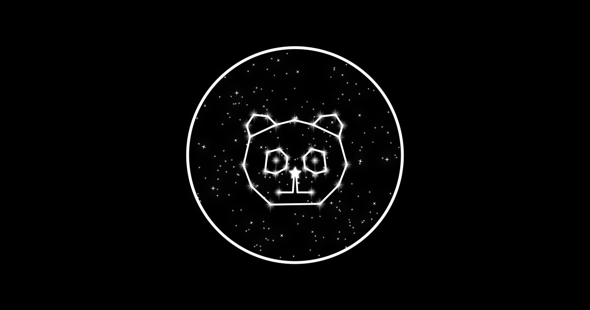 Panda Constellation - Constellation - Posters and Art Prints | TeePublic