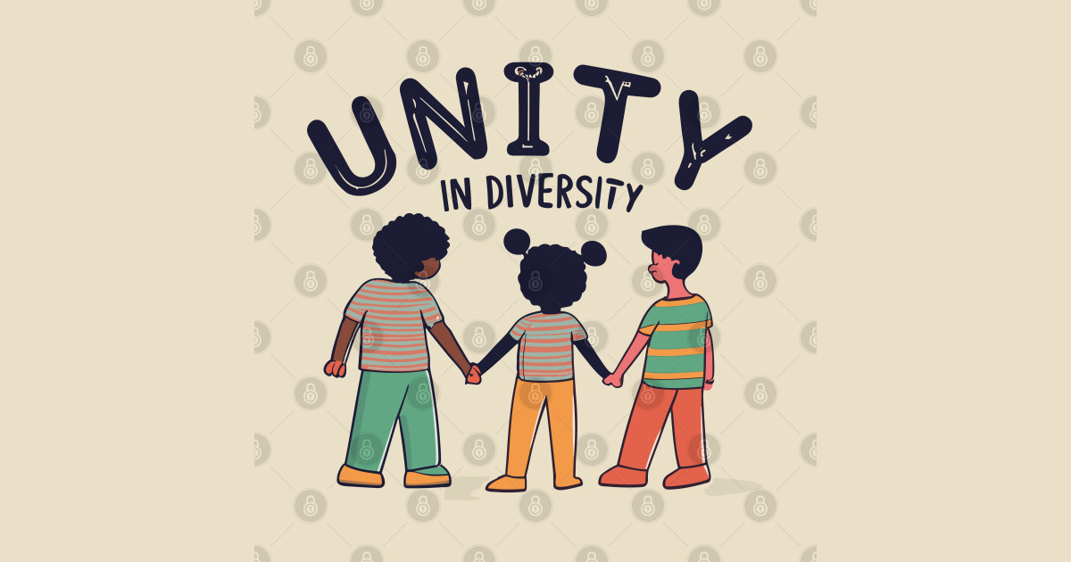 Unity in Diversity - Unity In Diversity - T-Shirt | TeePublic