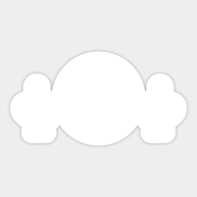 Smiley Emoji cheeky grin finger (white) - Emoji - Sticker | TeePublic