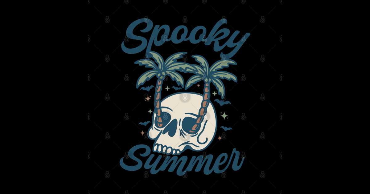 Spooky Summer - Spooky Summer - Sticker | TeePublic