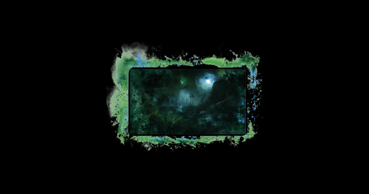 Outlast 2 Watercolor Painting - Outlast - Sticker | TeePublic