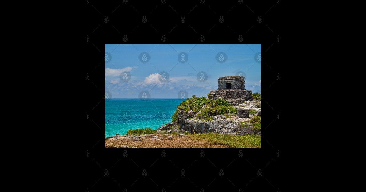 Tulum, Mexico - Cliff - Sticker | TeePublic