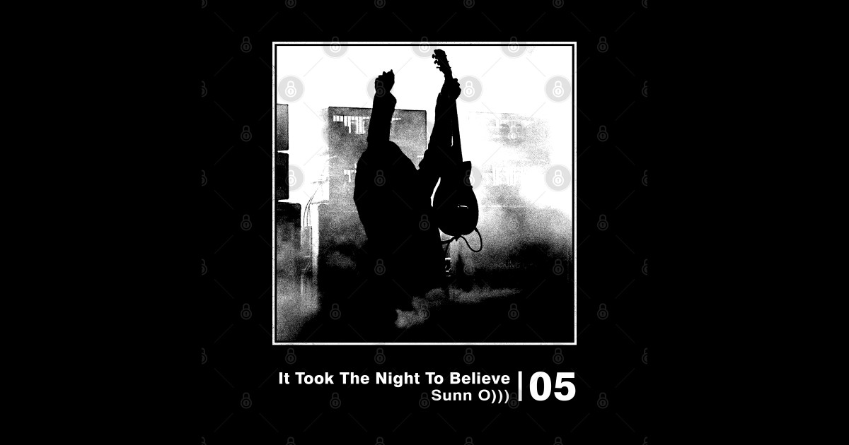 The Night To Believe // Vintage Fanart Tribute - Sunn O - Sticker ...