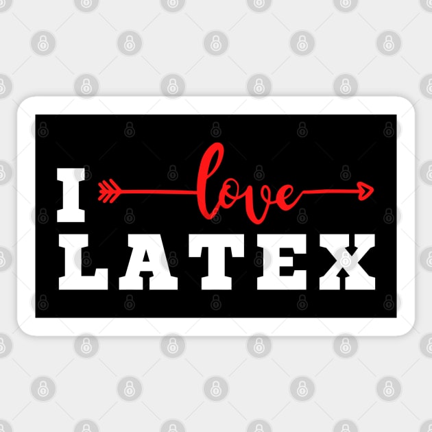 Latex I - Latex I - Sticker | TeePublic