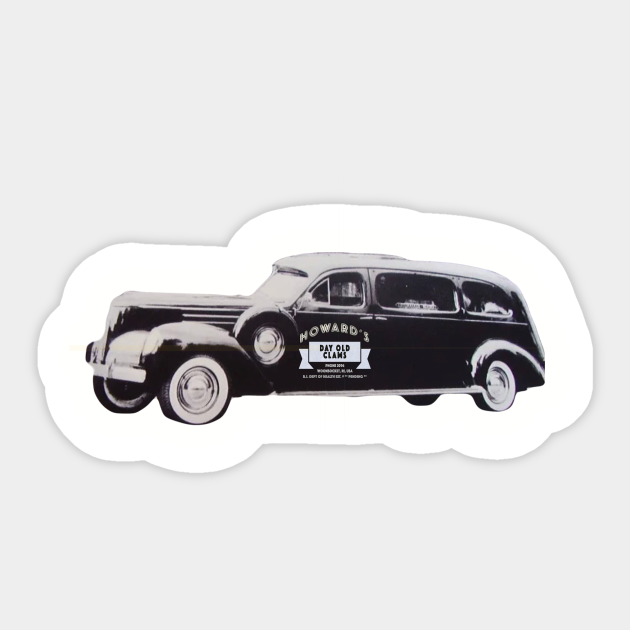 Howard's Studebaker Hearse - Sscringefest - Sticker | TeePublic