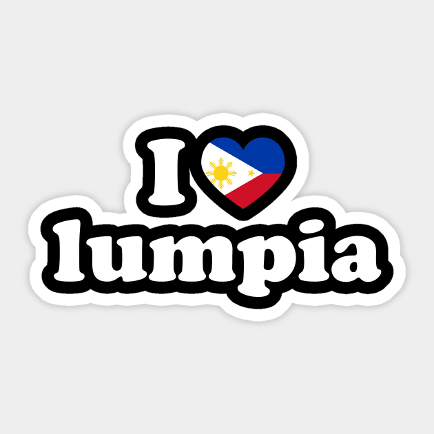 Filipino Philippine Food Lumpia Heritage - Filipino - Sticker | TeePublic