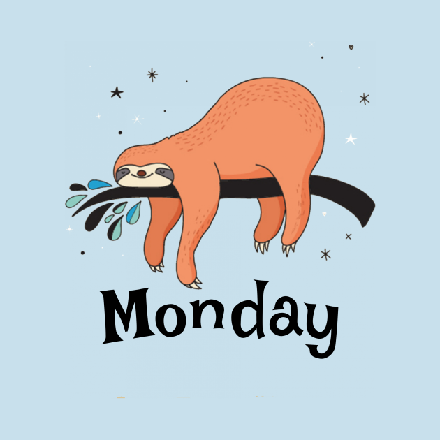 Sloth on Monday - Sloth On Monday - Phone Case | TeePublic