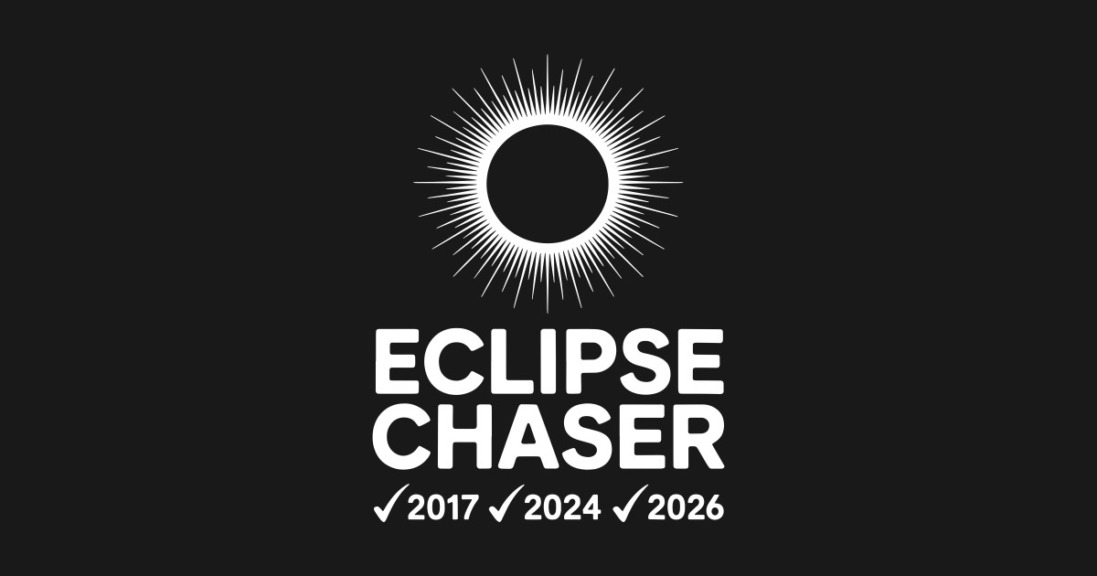 Eclipse Totality Chaser 2017 2024 2026 Total Solar Eclipse - Total ...