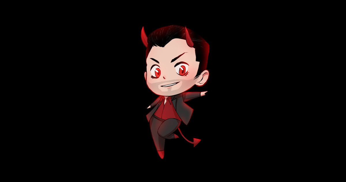 Chibi Lucifer - Chibi - Sticker | TeePublic