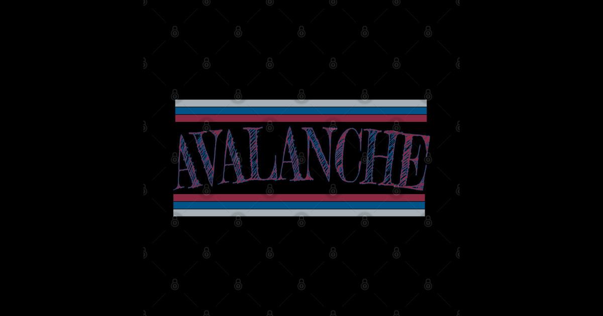 strip of avalanche - Avalanche - Sticker | TeePublic
