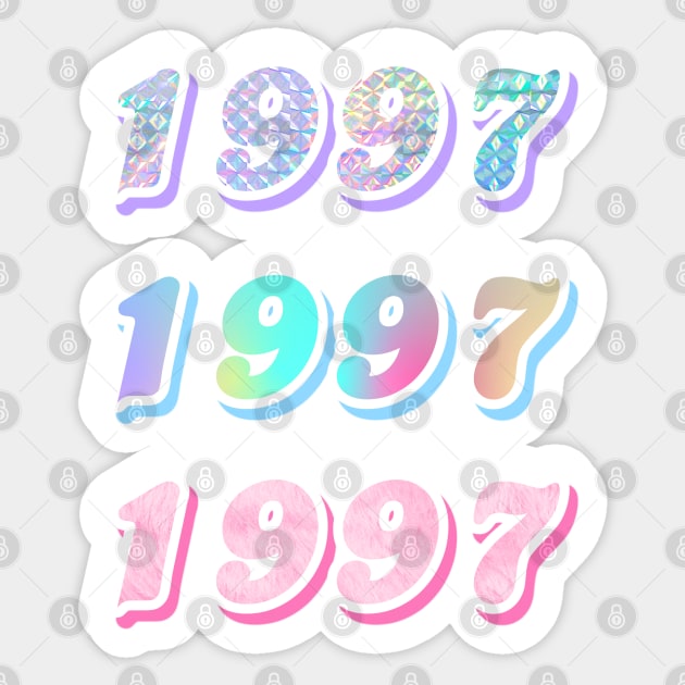 1997 aesthetic pack - 1997 - Sticker | TeePublic