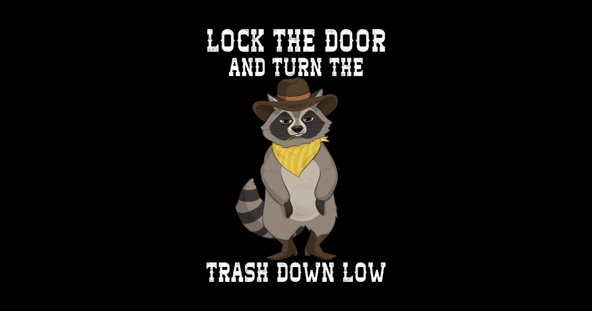Cowboy Raccoon - Funny Raccoon - Magnet | TeePublic