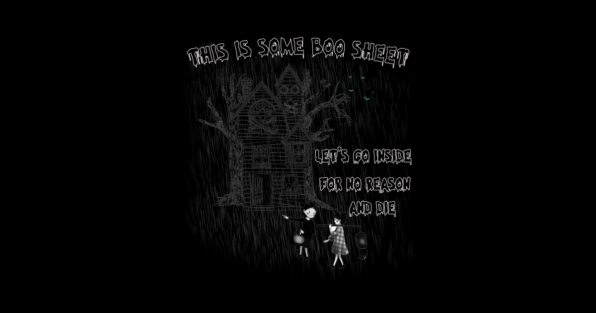 horror movie boo sheet - Boo Sheet Halloween Ghost - Sticker | TeePublic