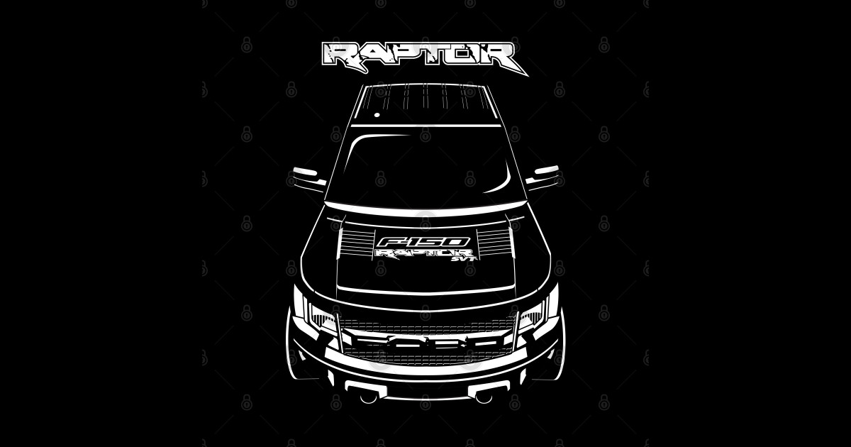 Ford F150 SVT Raptor 2010-2014 - Svt Raptor - Posters and Art Prints ...