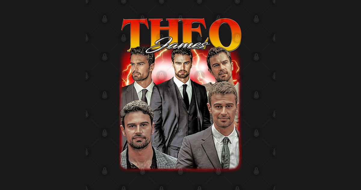 Theo James - Theo James - T-Shirt | TeePublic