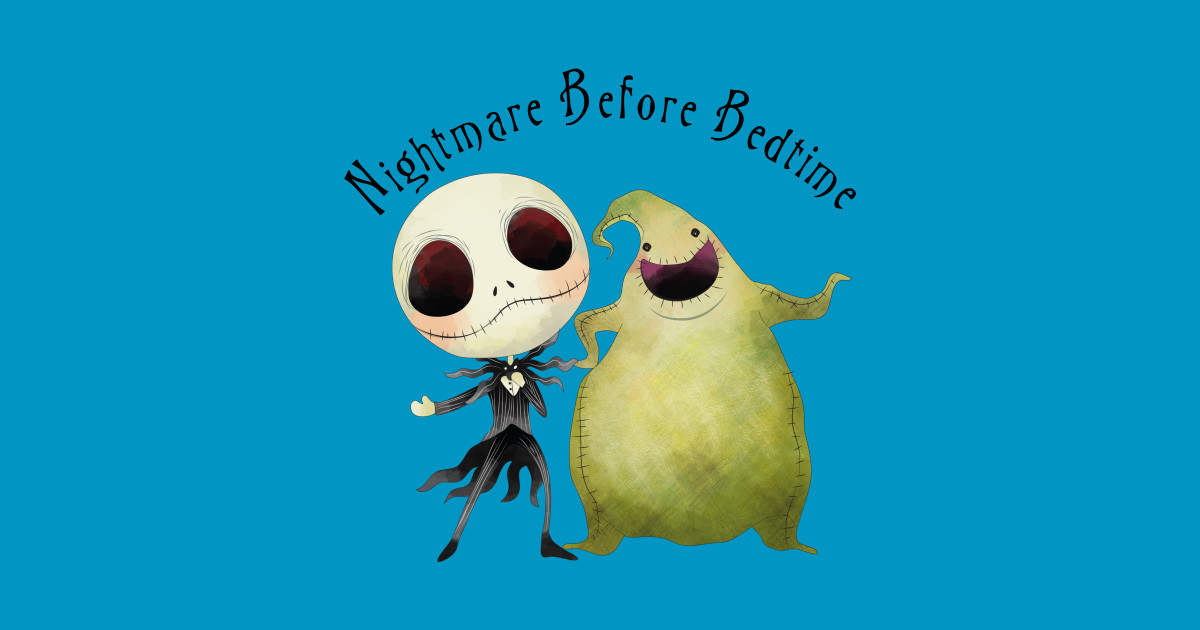 Nightmare Before Bedtime - Nightmare Before Christmas - T-Shirt | TeePublic