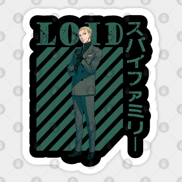 Loid Spy x Family - Loid Spy X Family Anime - Sticker | TeePublic