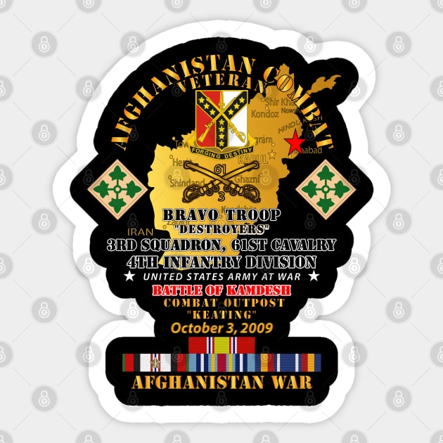 Battle of Kamdesh, Combat Outpost (COP) Keating - 3rd Squadron, 61st ...