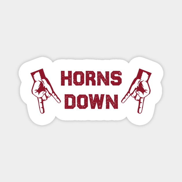 horns down poster