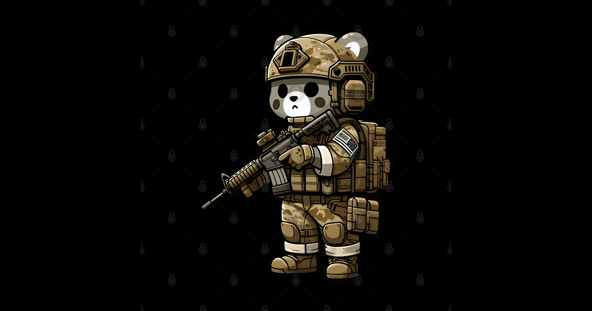 Tactical Bears - Tactical - Sticker | TeePublic
