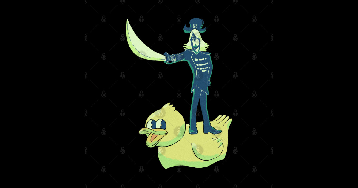 Pirate Rouxls - Deltarune - Sticker | TeePublic