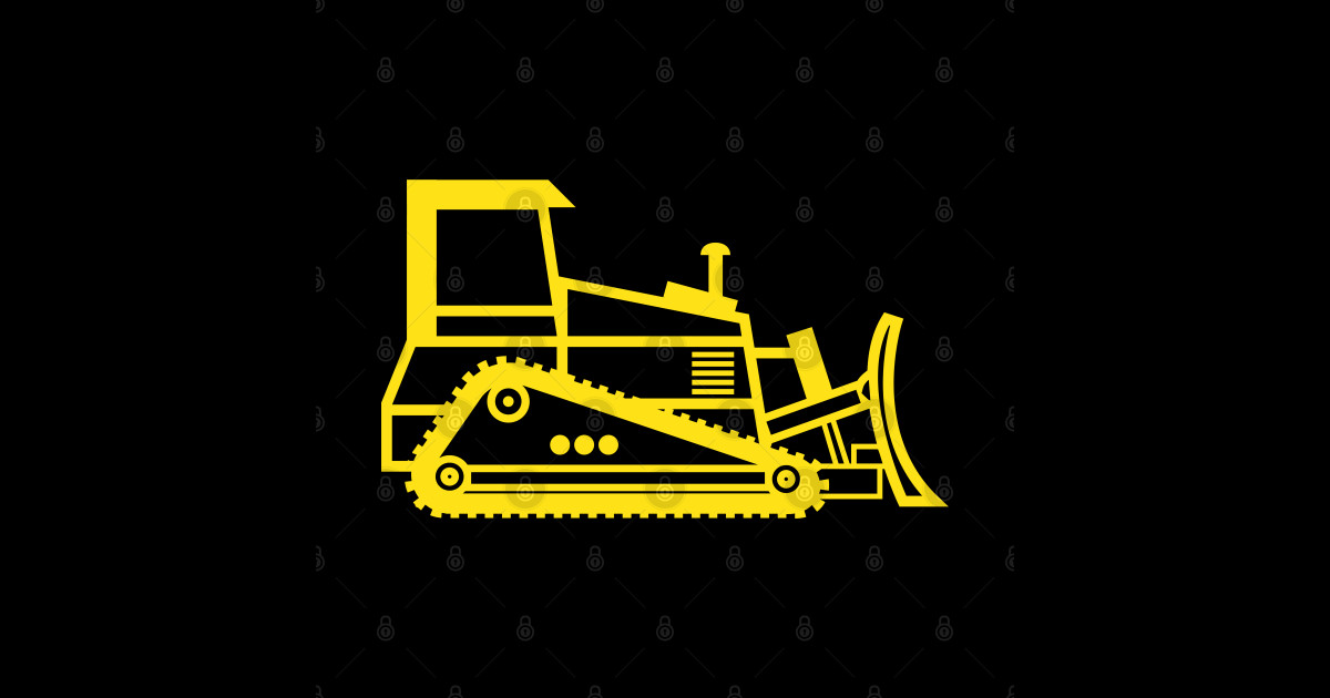 Bulldozer - Bulldozer - Sticker | TeePublic