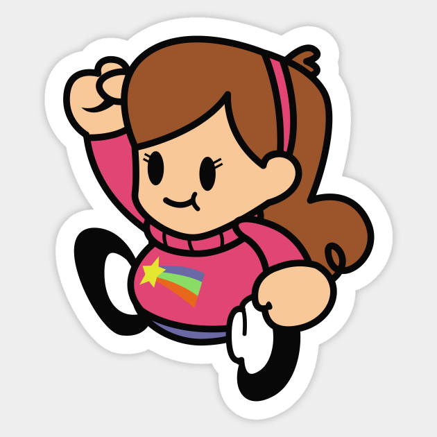 Cute Mabel - Gravity Falls - Sticker | TeePublic