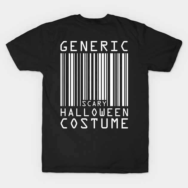Halloween Barcode Costume (White)[HT] - Halloween - T-Shirt | TeePublic