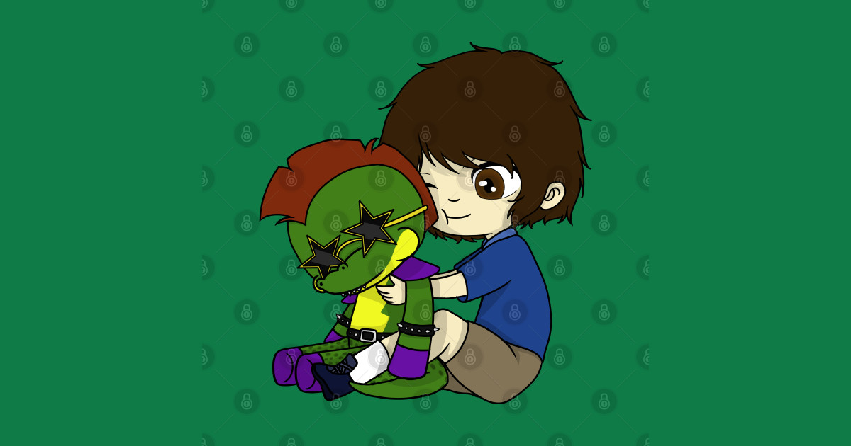 FNAF security breach (gregory and monty plush) - Chibi - Posters and ...