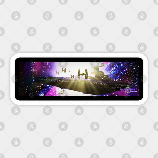 Letterbox Star Destroyer Side - Star Wars - Sticker | TeePublic