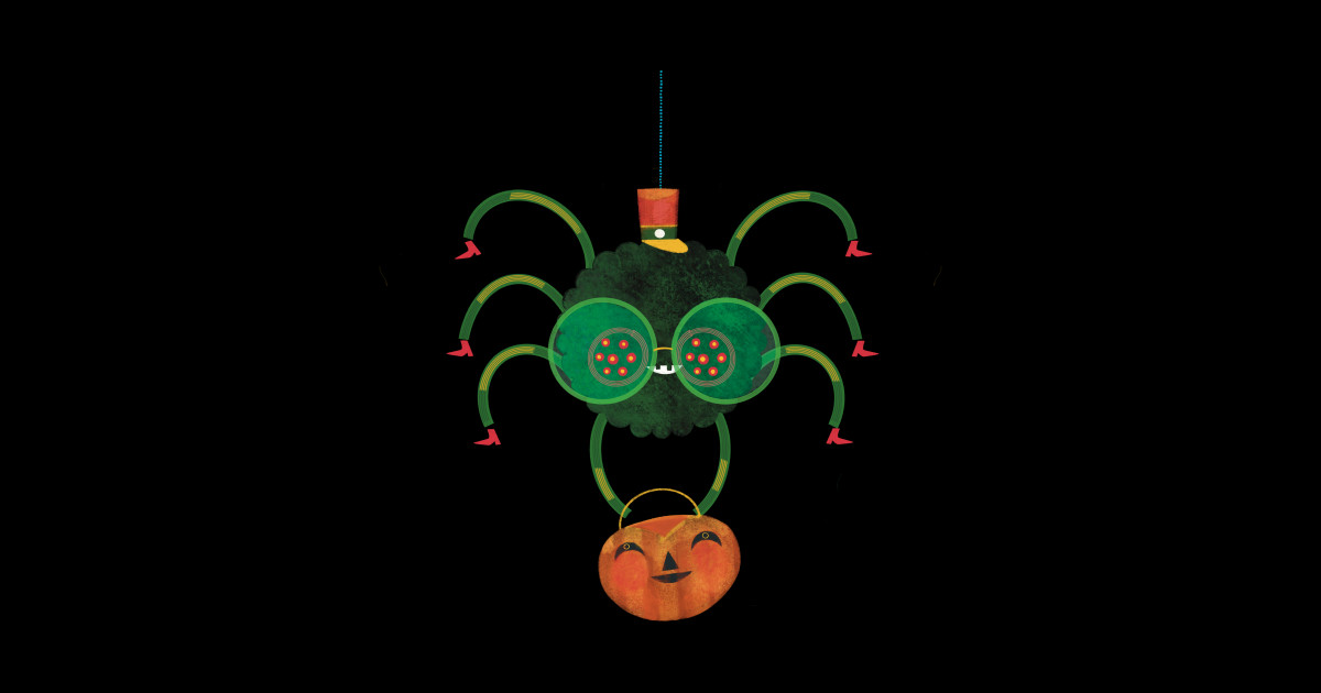 Tricky Spider - Halloween Spider - Sticker | TeePublic