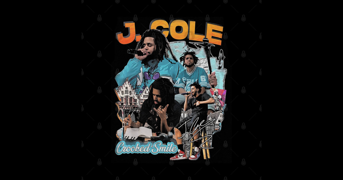 J. Cole Crooked Smile - J Cole - Posters and Art Prints | TeePublic