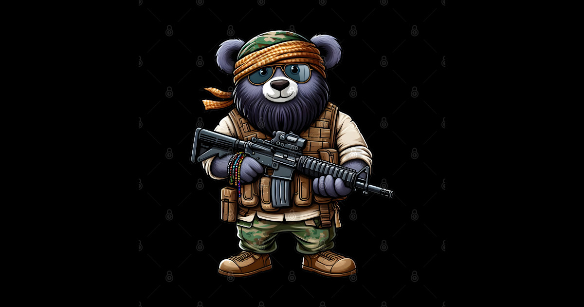 Tactical Bears - Tactical - Sticker | TeePublic