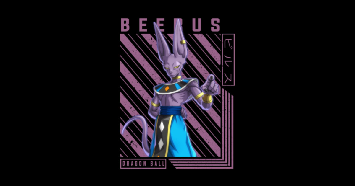 Beerus Dragon Ball - Beerus - T-Shirt | TeePublic