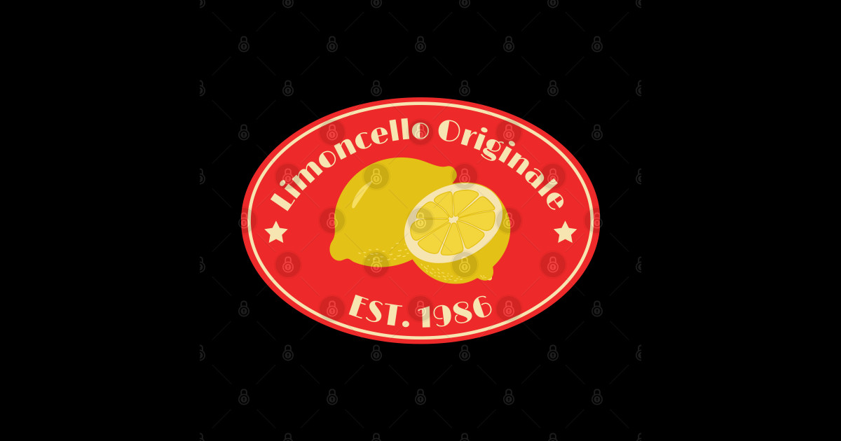 Limoncello Originale Vintage Logo Lemon Italian Drink - Limoncello ...
