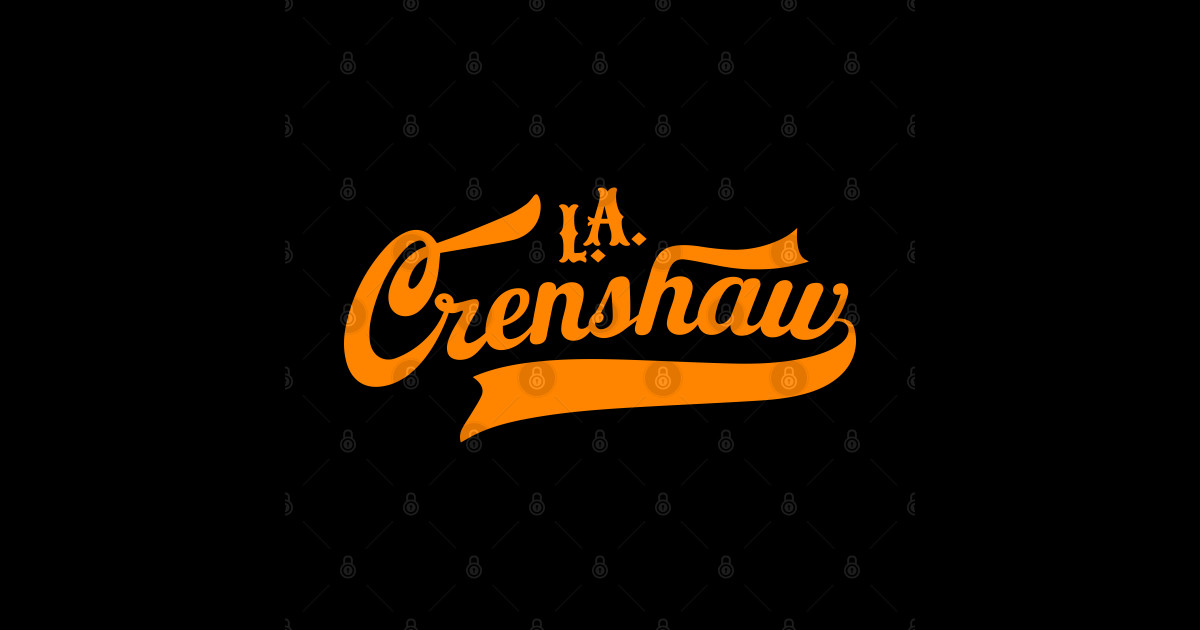 Los Angeles Crenshaw classic - Crenshaw LA - L.A. Crenshaw Logo - Los ...